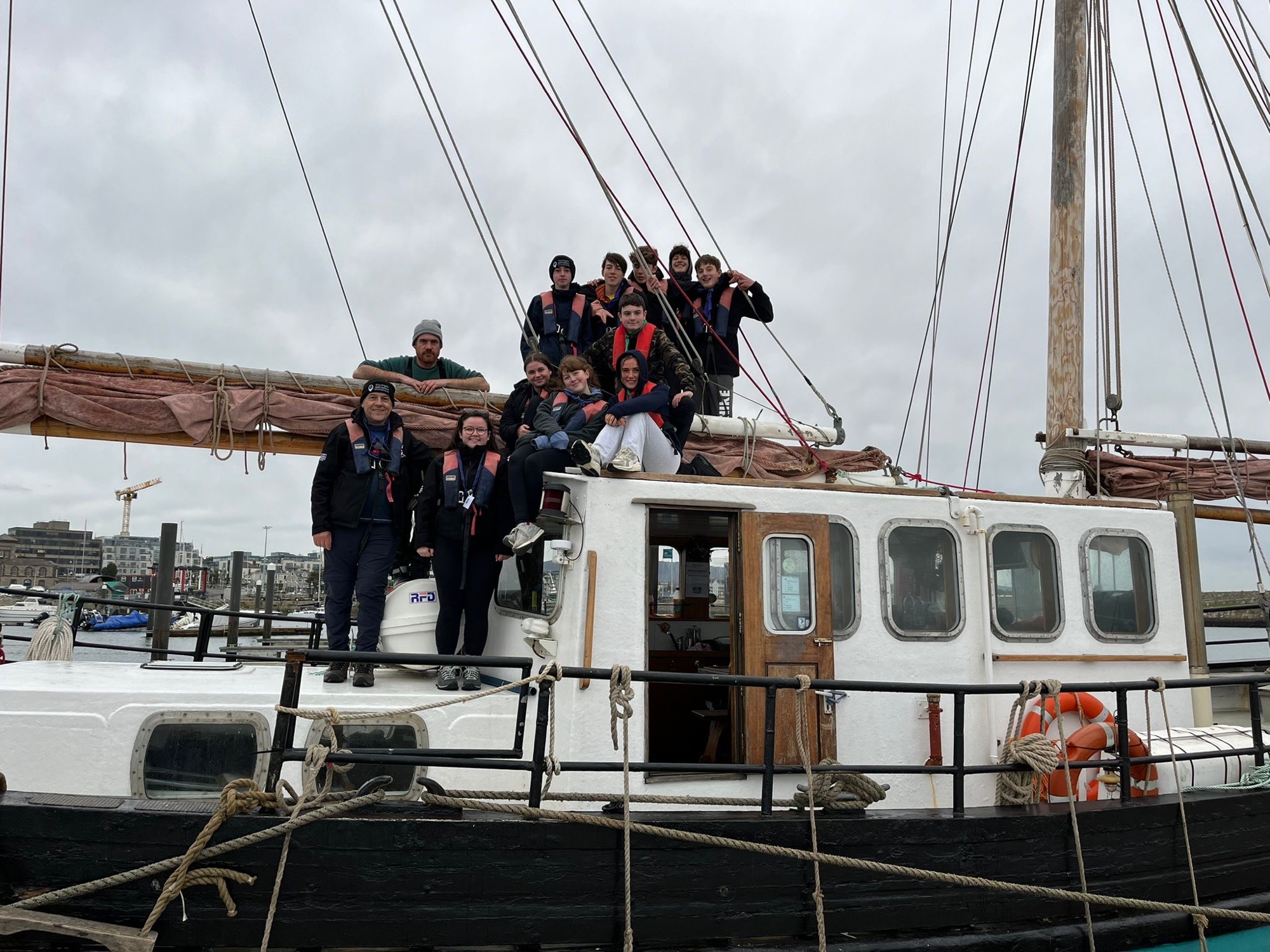 Sailing voyage – Scouting for safe harbour – 1st Port of Dublin Sea ...